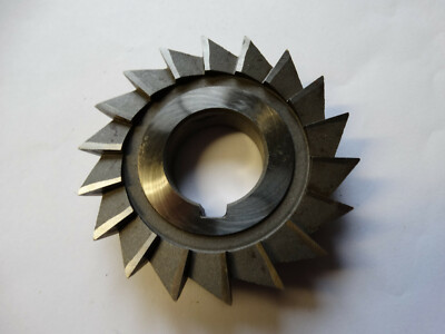 F&D HSS RH Single Angle Cutter - 2 3/4" Dia x 1/2" Wide x 1" Hole w 60 ...