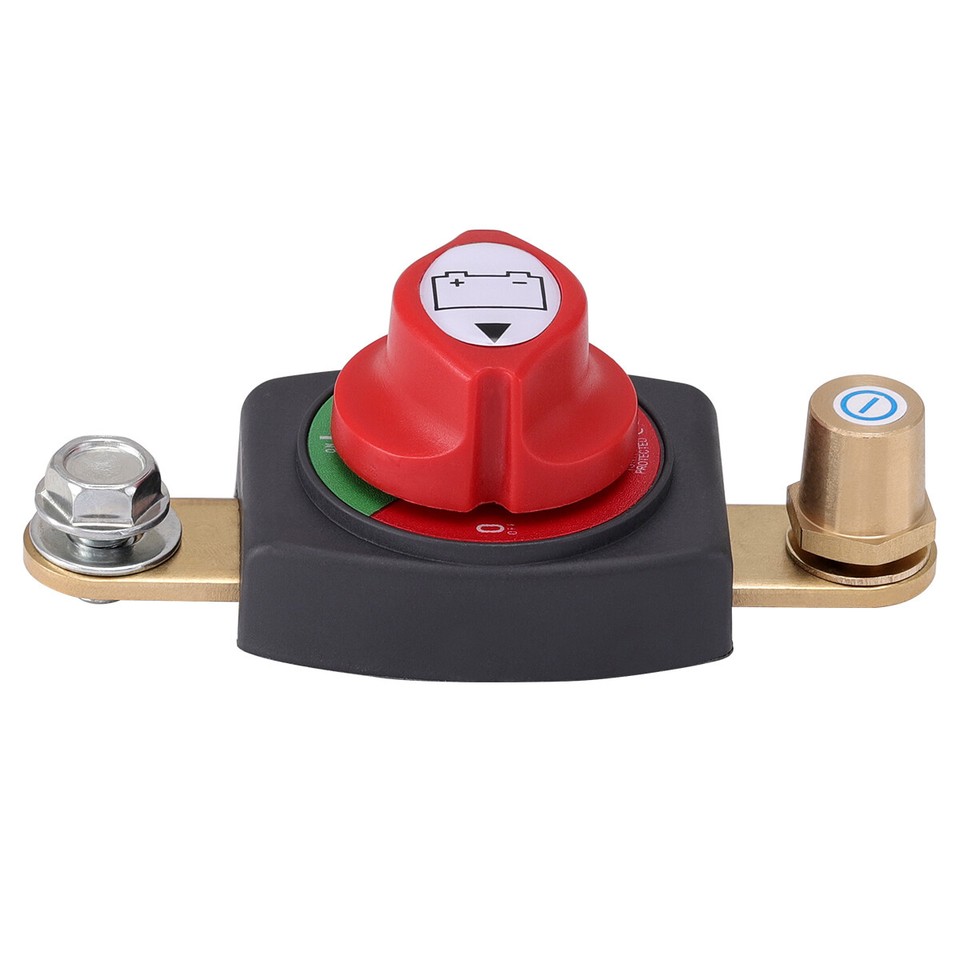 12-48V Top Post Battery Disconnect Switch On/Off Side Battery Cut ...