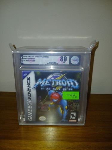 Metroid Fusion VGA 80 Graded Gameboy Advance New NTSC Sealed GBA | eBay