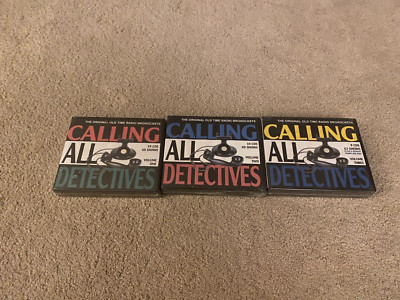CALLING ALL DETECTIVES VOLUME ONE TWO THREE AUDIO CD NEW RADIO ...