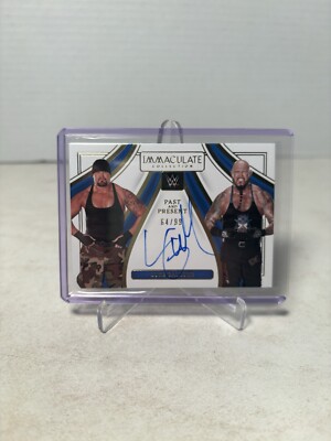 2023 Panini Immaculate WWE Past and Present Signatures 99/99 Luke ...