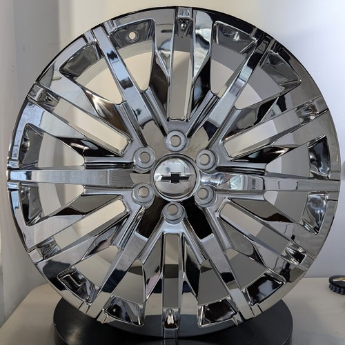 22" inch Chrome Rims Set4️⃣ Fits Chevrolet Tahoe Suburban LT RST Z71 ...