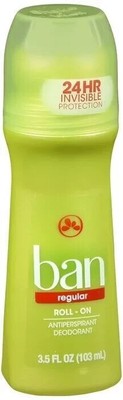 Ban Regular Roll on Antiperspirant Deodorant 3.5 oz | eBay