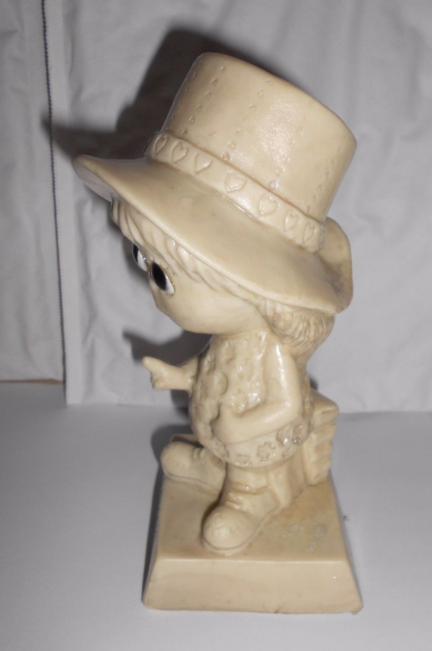 Vtg R W Berries 1970 Figurine Statue I Love You More Than Fridays Russ ...