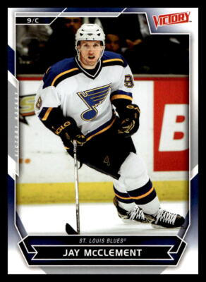 2007 Upper Deck Victory #117 Jay McClement St. Louis Blues | eBay