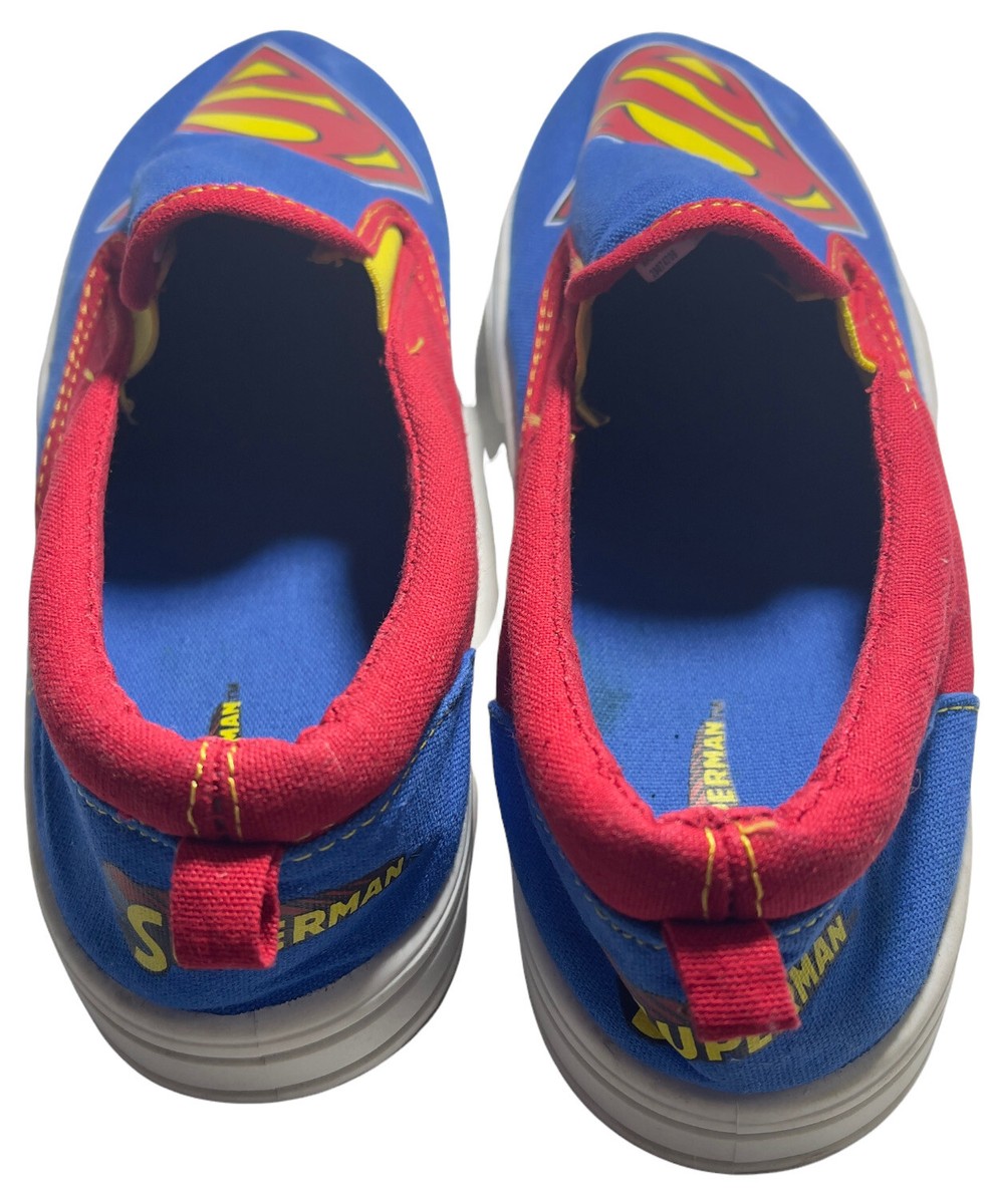 Zapatos De Superman Vans Zapatillas X Superman Suede 85Th Anniversary