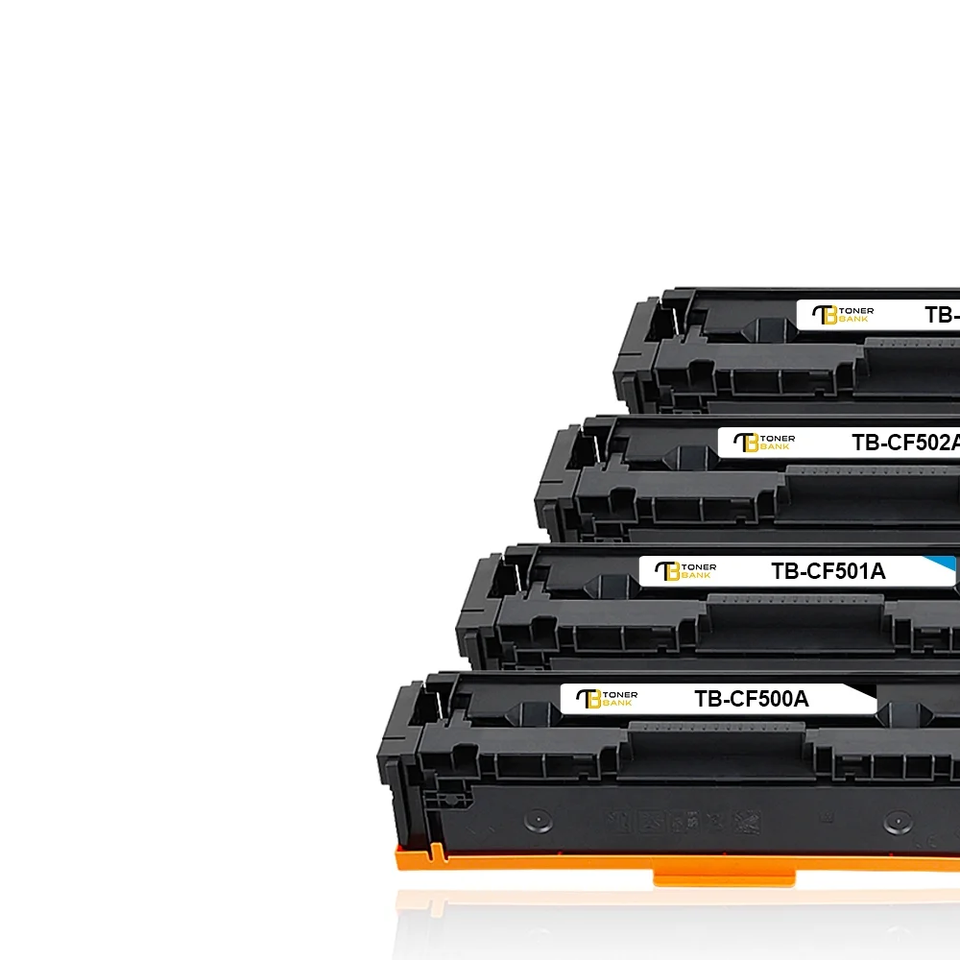 Toner Bank 202A CF500A CF501A CF502A CF503A Toner Cartridges | eBay