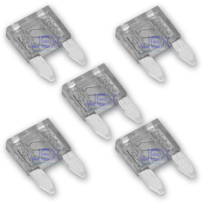 5X 25 AMP ATM Car Mini Blade Small Style Fuse 12V/24V/32V 25AMP/25A LOT ...