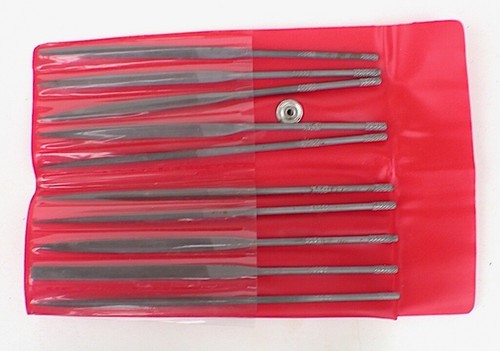Needle File set 140mm overall Chrome Steel with wallet see details and ...