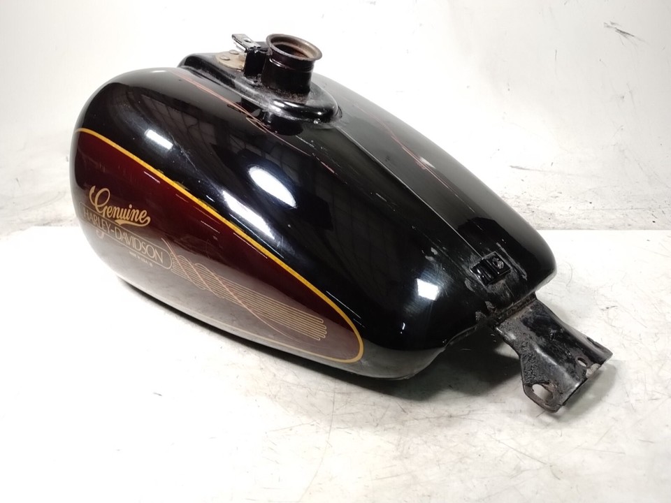 1985 Harley FXR Super Glide EVO Gas Fuel Tank Center Fill FXRT FXRS ...