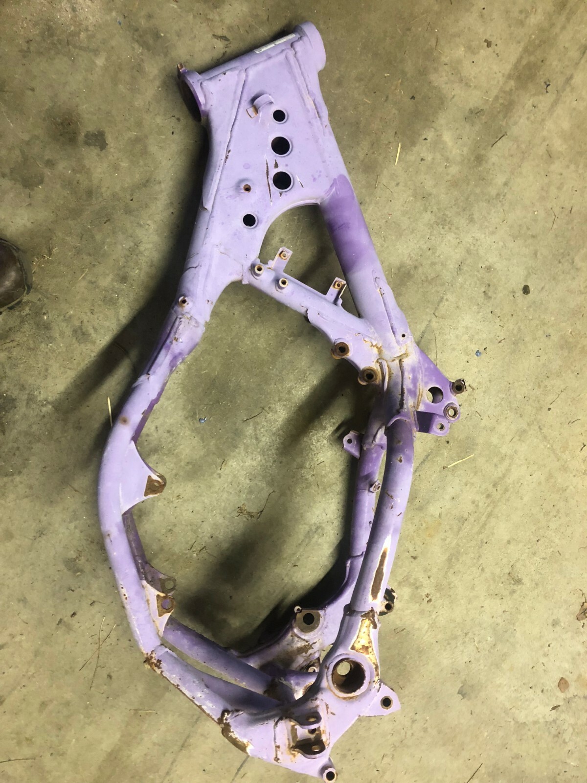 95 yamaha yz-125 frame, 4PE-21101-00-P0, purple | eBay