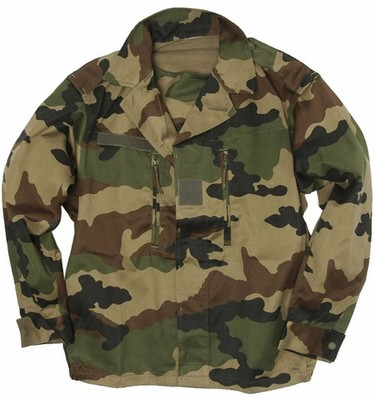 French F2 Field Jacket CCE CAMO Size Large Miliary Army Fance MAFCA BDU ...