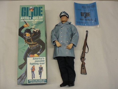 HASBRO GI JOE ACTION SAILOR ANNIVERSARY EDITION 12" NAVY ACTION FIGURE ...