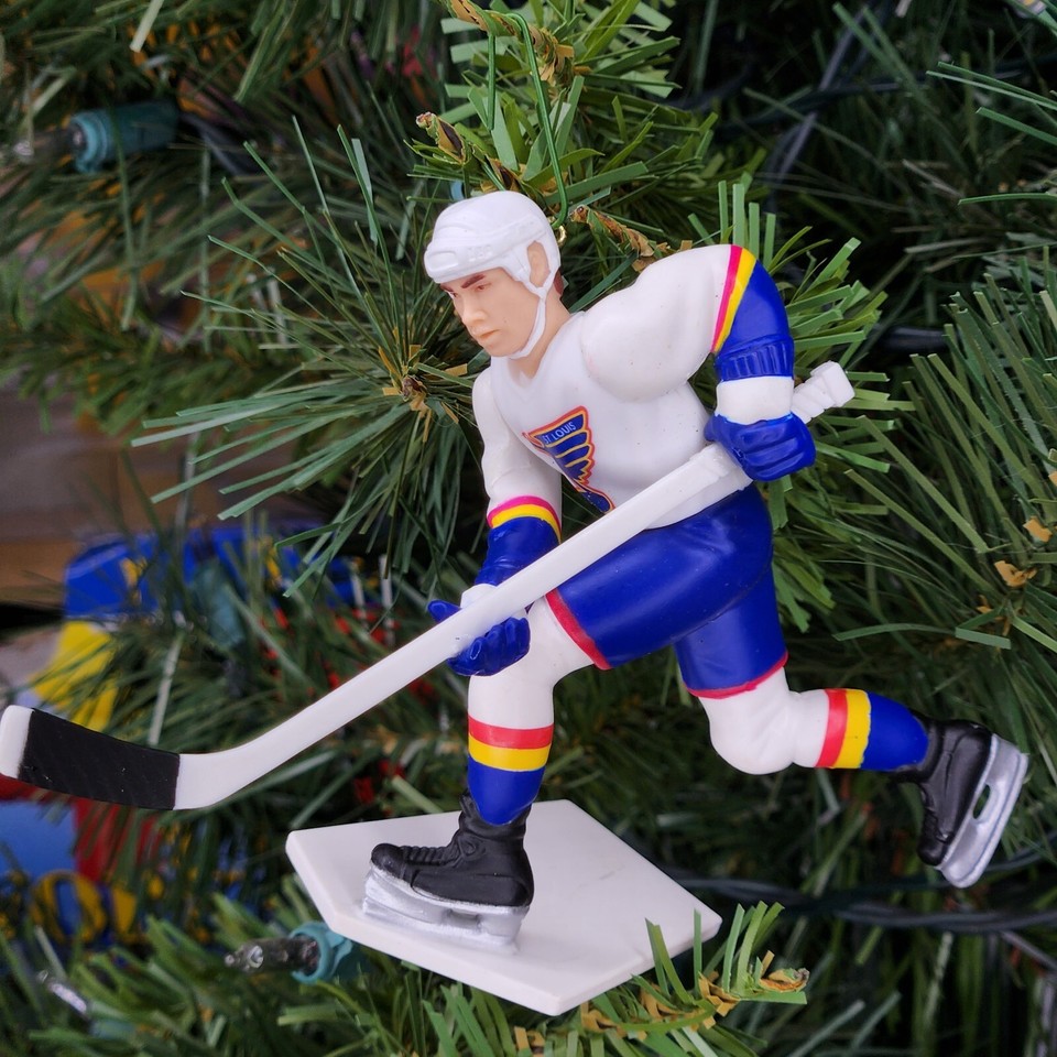 Brendan Shanahan St Louis Blues Hockey NHL Xmas Ornament Holiday vtg ...