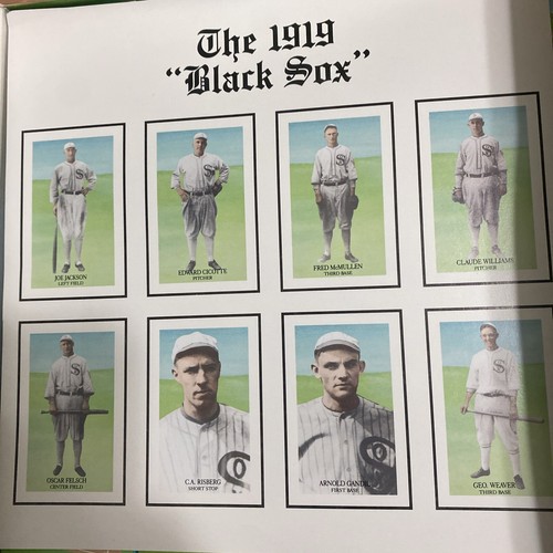 1919 BLACK SOX BASEBALL 25 CARD TEAM SET SHOELESS JOE JACKSON | eBay