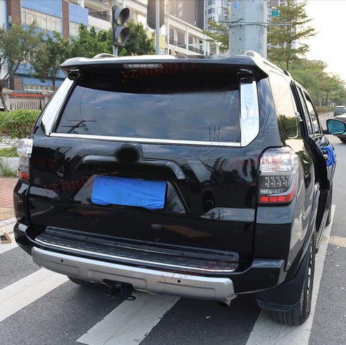 Steel Chrome Rear Window Pillar Molding Cover Trim For Toyota 2014-2022 ...