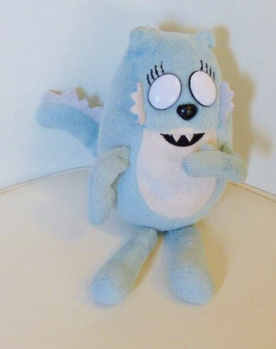 TY "TOODEE" BLUE CAT DRAGON FROM YO GABBA GABBA PLUSH BEANIE BABY TOY ...