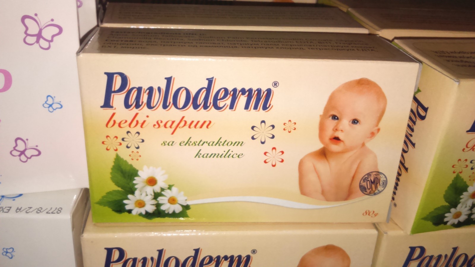 PAVLODERM Baby cream, puder,milk, with neven & d-panthenol BONES ...