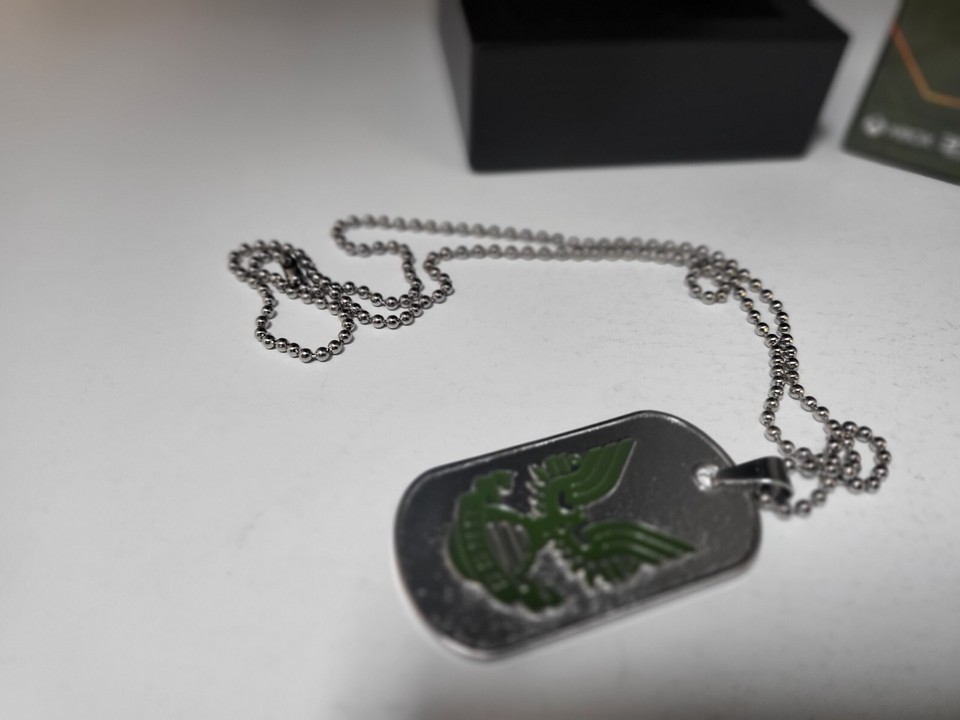 NEW MINT Factory Sealed HALO INFINITE Gamestop Promotion UNSC Dog Tag ...
