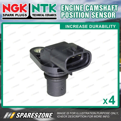 4 x NTK Camshaft Position Sensors for Subaru Forester SH SJ Liberty BN ...