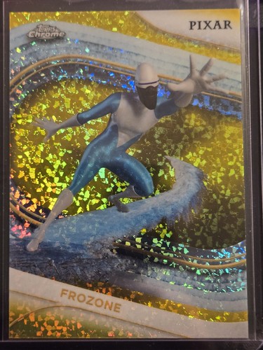 FROZONE 2025 Topps Chrome Disney YELLOW MINI DIAMOND #148 | eBay