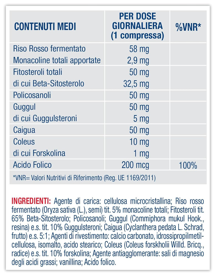 Colesterol Act plus Forte, Integratore Alimentare Che Aiuta a Mantenere ...