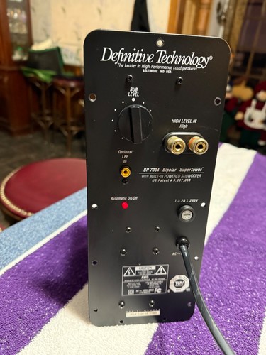 DEFINITIVE TECHNOLOGY BP7004 SPEAKER AMPLIFIER For Parts Or Repair | eBay