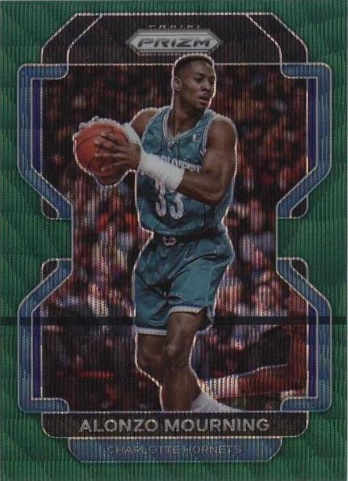 2021-22 Panini Prizm - Alonzo Mourning #270 Green Wave Prizm for sale ...