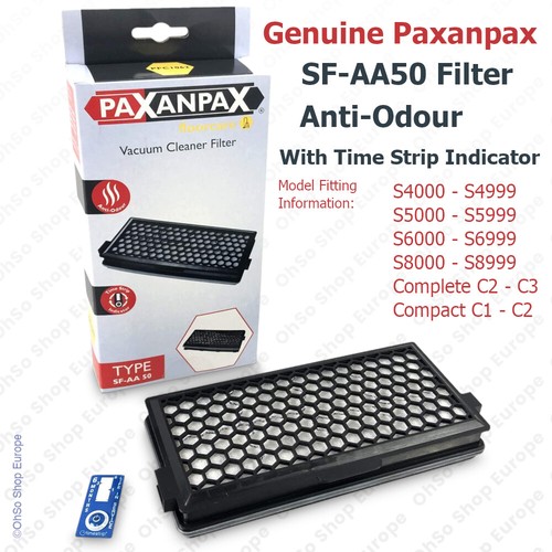 Aspirateur Filtre Charbon Anti-Odeur SF-AA50 Pour MIELE S4000-S4999 C1 ...