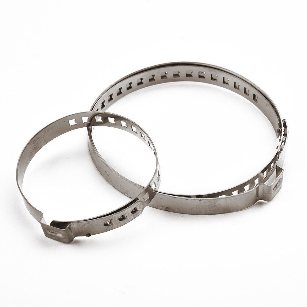 10PCS Stainless Steel Drive Shaft Axle Cuff Clamps Mounting Clip Joint ...