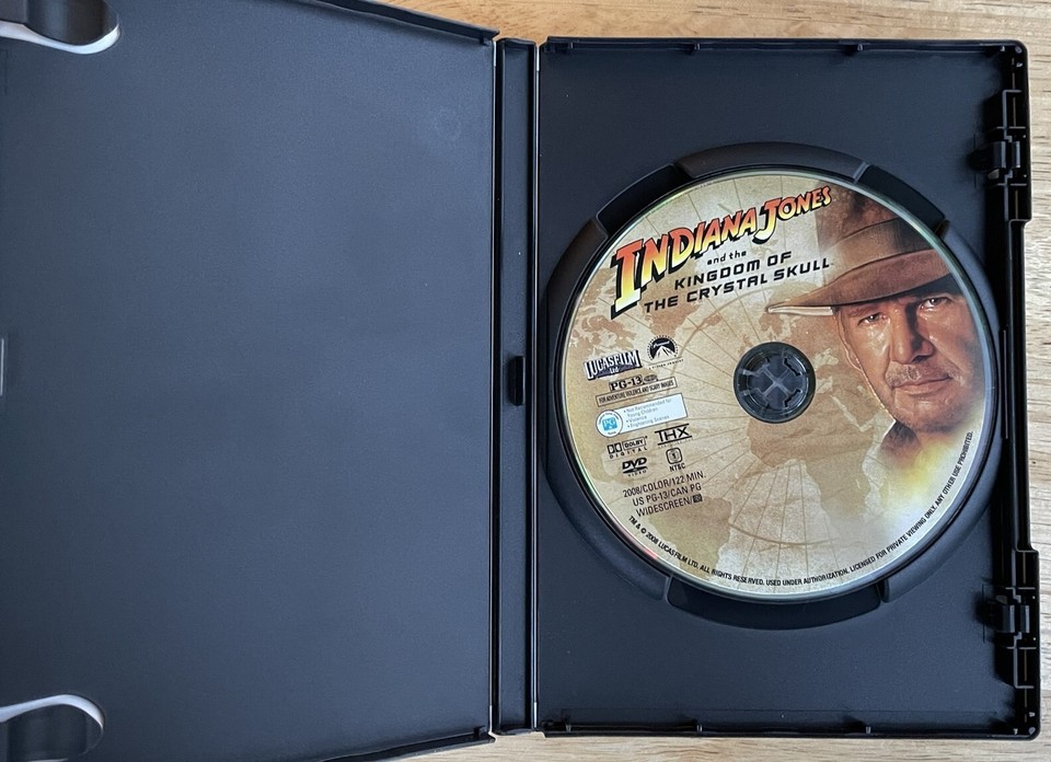 Indiana Jones & the Kingdom of the Crystal Skull - Widescreen DVD ...