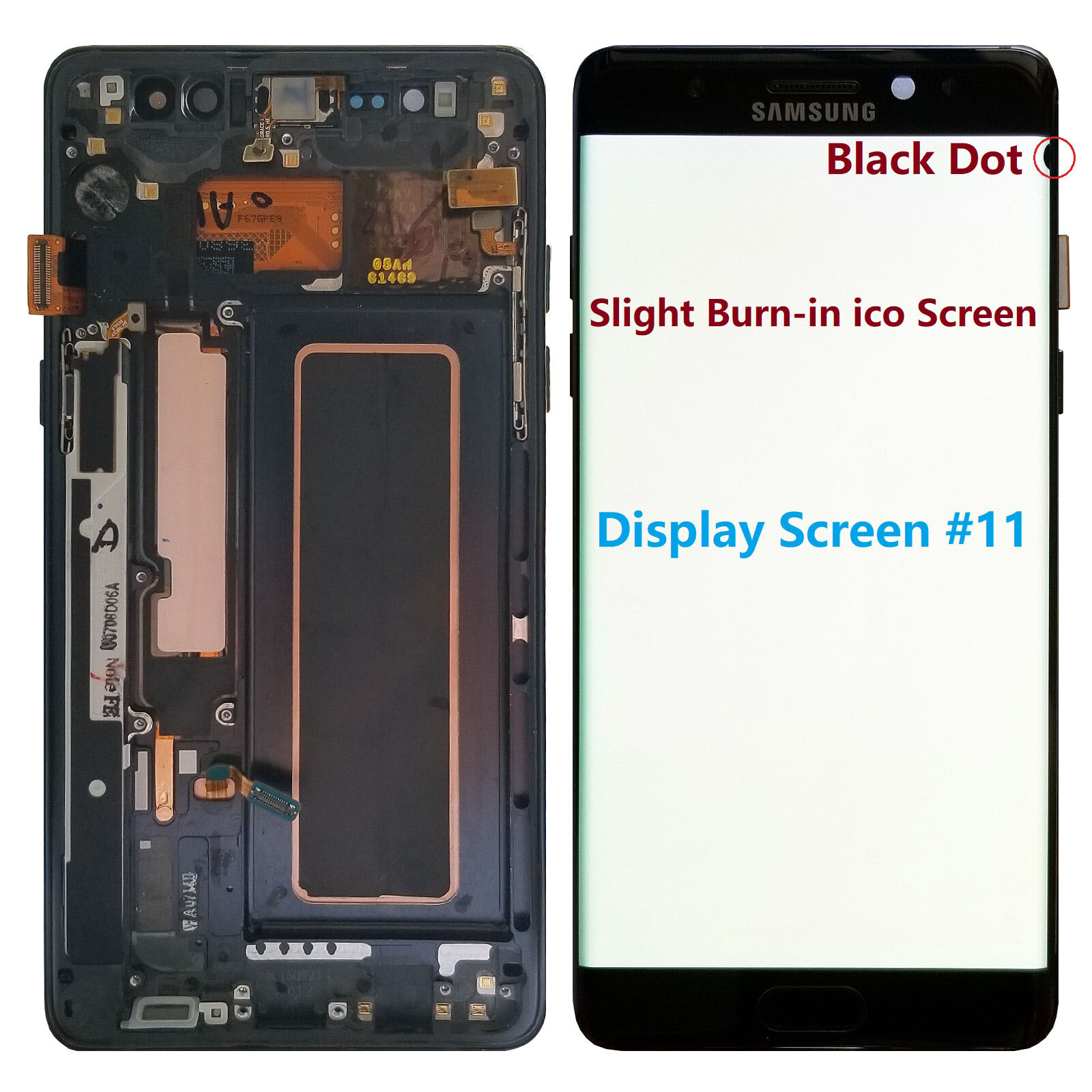 Samsung SM-N935 N930 Galaxy Note FE / Note 7 OLED Display Screen ...