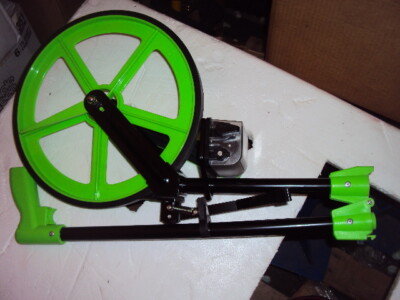 WESTWARD 1EJX7 Mechanical Measuring Wheel, Outdoor, 1m Cir , 12-19/32 ...