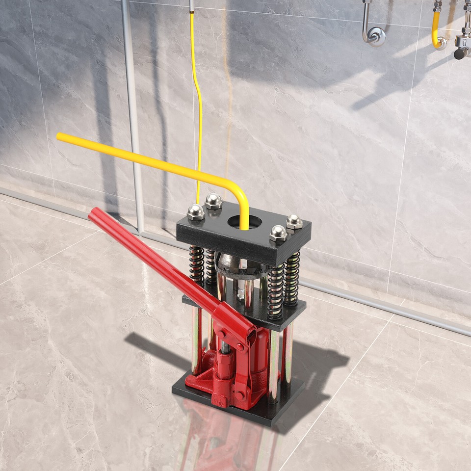 13-20mm Benchtop Hydraulic Bottle Jack Hose Crimper Manual Hydraulic ...