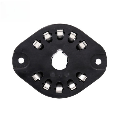 50pcs 10 Pin Tube Socket Chassis Mount for EL156 EL12 EYY13 EF14 AZ12 ...