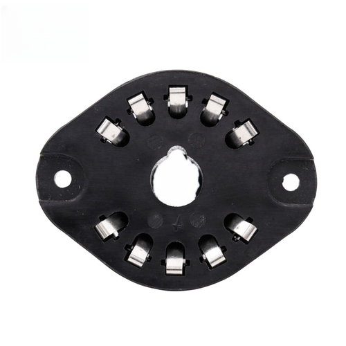 50pcs 10 Pin Tube Socket Chassis Mount for EL156 EL12 EYY13 EF14 AZ12 ...