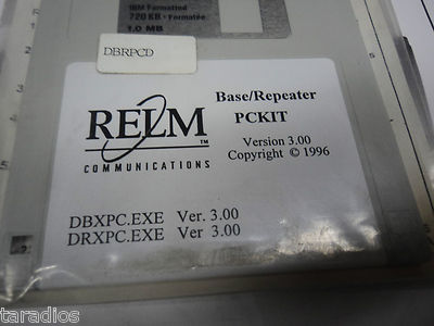 RELM Programming Software for Older Radios Hard to find software ...
