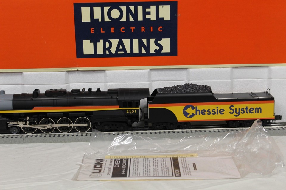 Lionel 618011 Chessie 4-8-4 T1 Steam Locomotive with Tender 23922180117 ...
