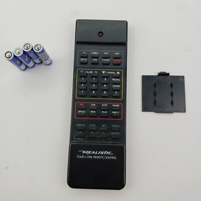 REALISTIC 15-1904B 15-1904 B Remote Control Tested. Includes New ...
