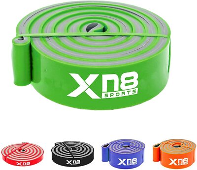 XN8 Resistance Bands Pull up Assisted Power Lifting Heavy Duty Fitness ...