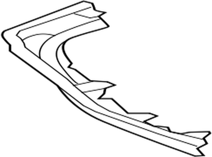 76851-53010-B1 Toyota Spoiler, front, rh 7685153010B1, New Genuine OEM ...