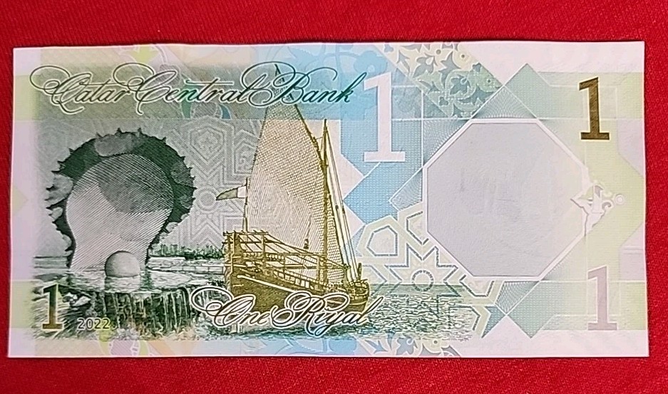 10 Pcs Paper Money From Qatar 1 Riyal ISSUED 2022 UNC Free Shipping | eBay