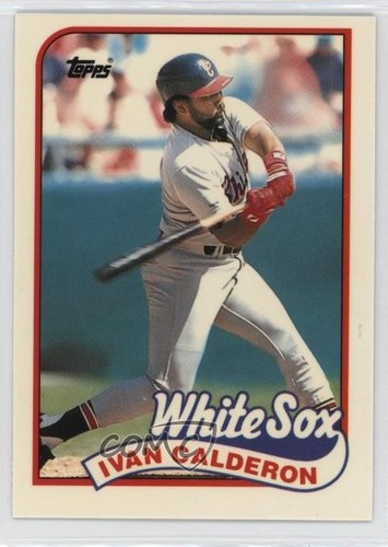 1989 Topps Collector's Edition (Tiffany) Ivan Calderon #656 | eBay