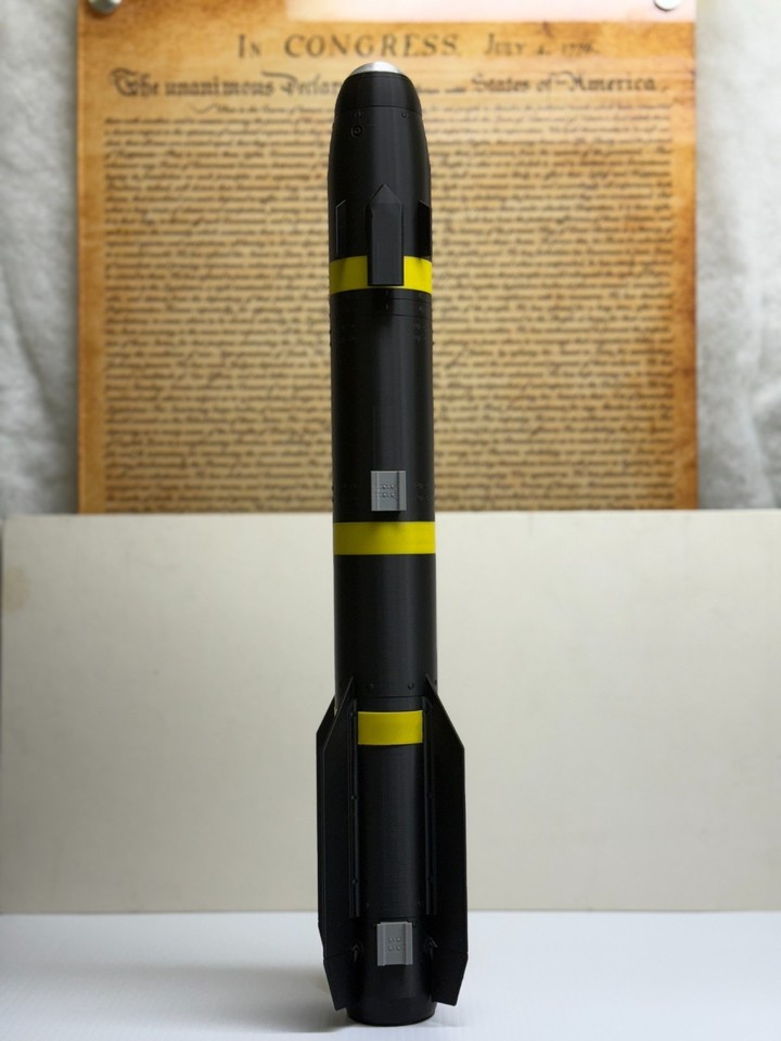 AGM-114 Hellfire Replica Missile – Military Collectible Display Piece-1 ...
