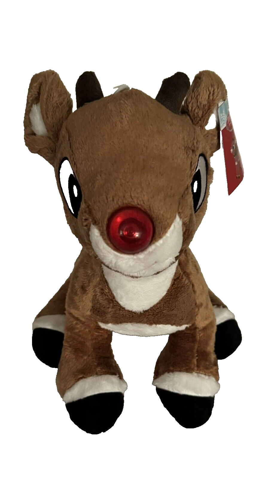 Musical Light Up Plush Toy, Rudolph, The Red Nosed Reindeer 10" | eBay
