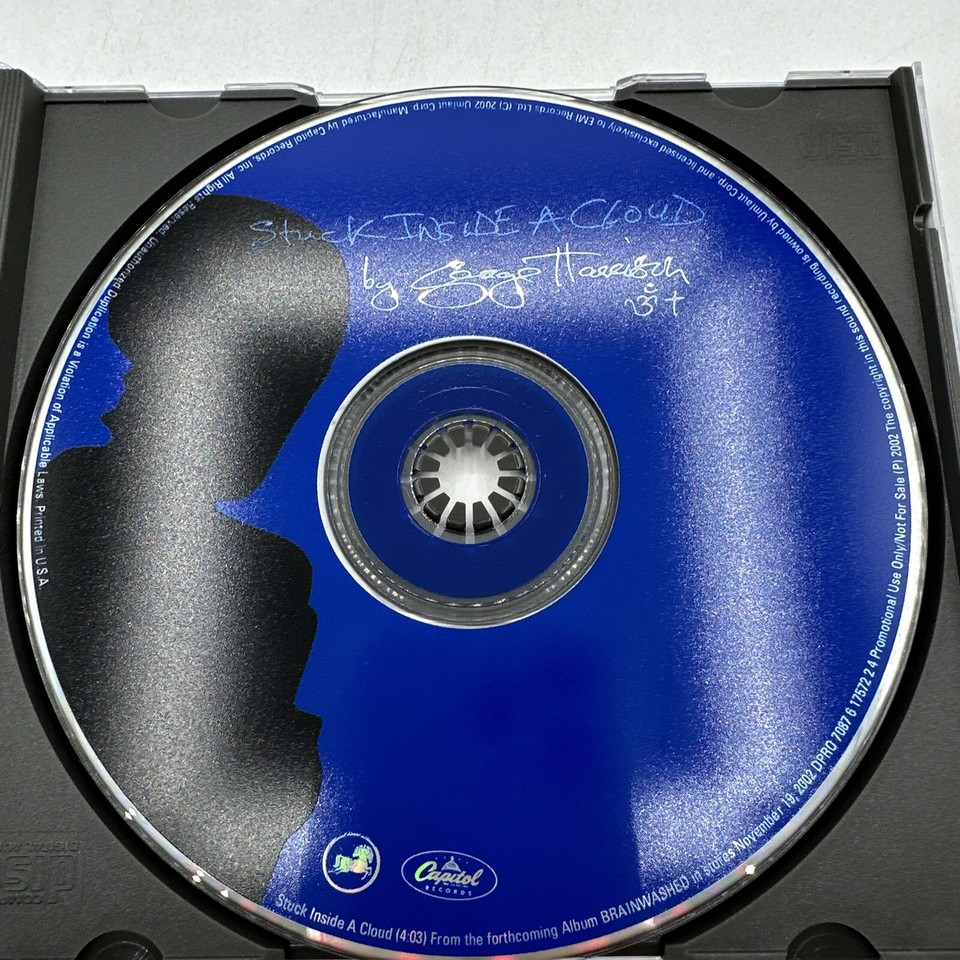 Stuck Inside A Cloud Promo CD Single George Harrison 2002 | eBay