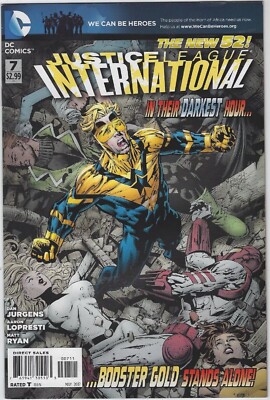 JUSTICE LEAGUE INTERNATIONAL 7 2012 DC COMICS JLA | eBay