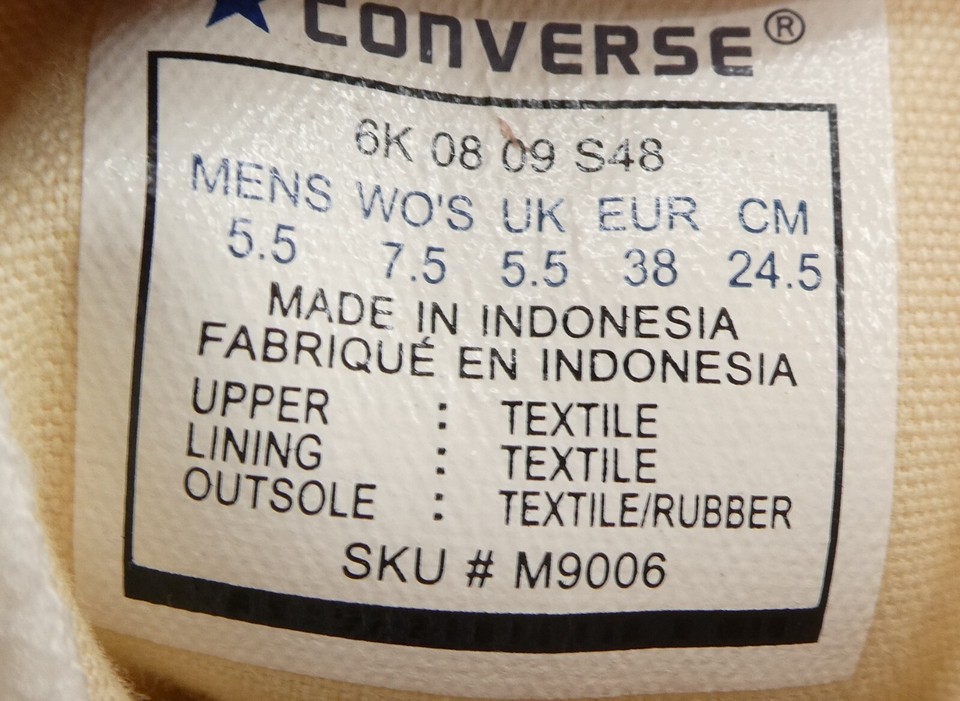 Converse Shoes Chuck Taylor All Star Hi Pink Sneakers Mismatch Womens 7 ...