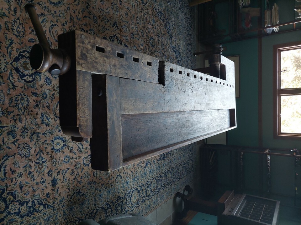 Woodcarving/Woodworking Bench (Original 1860s German Antique) | eBay