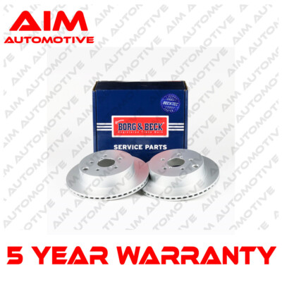 1x Brake Disc Rear Aim Fits Subaru Forester 2013- 2.0 D 26700SG000 ...